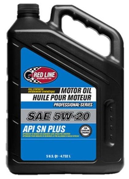 Red Line Pro-Series API SN+ 5W20 Motor Oil - 5 Quarts – GUMOTORSPORT