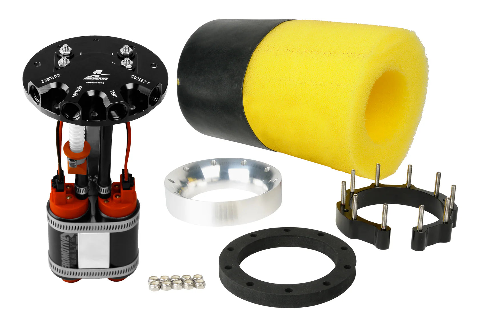 Aeromotive Fuel Pump - Universal - Phantom Dual 340 - 6-10in Depth ...