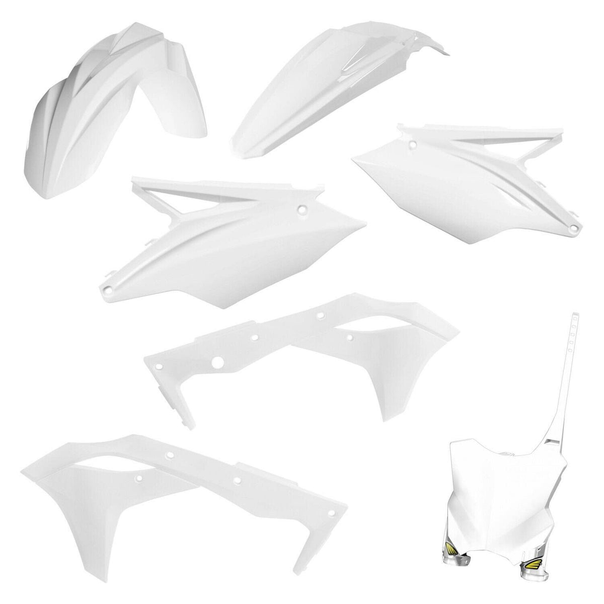 Cycra 2017 - 2020 Kawasaki KX250F 5-pc Replica Body Kit - White ...