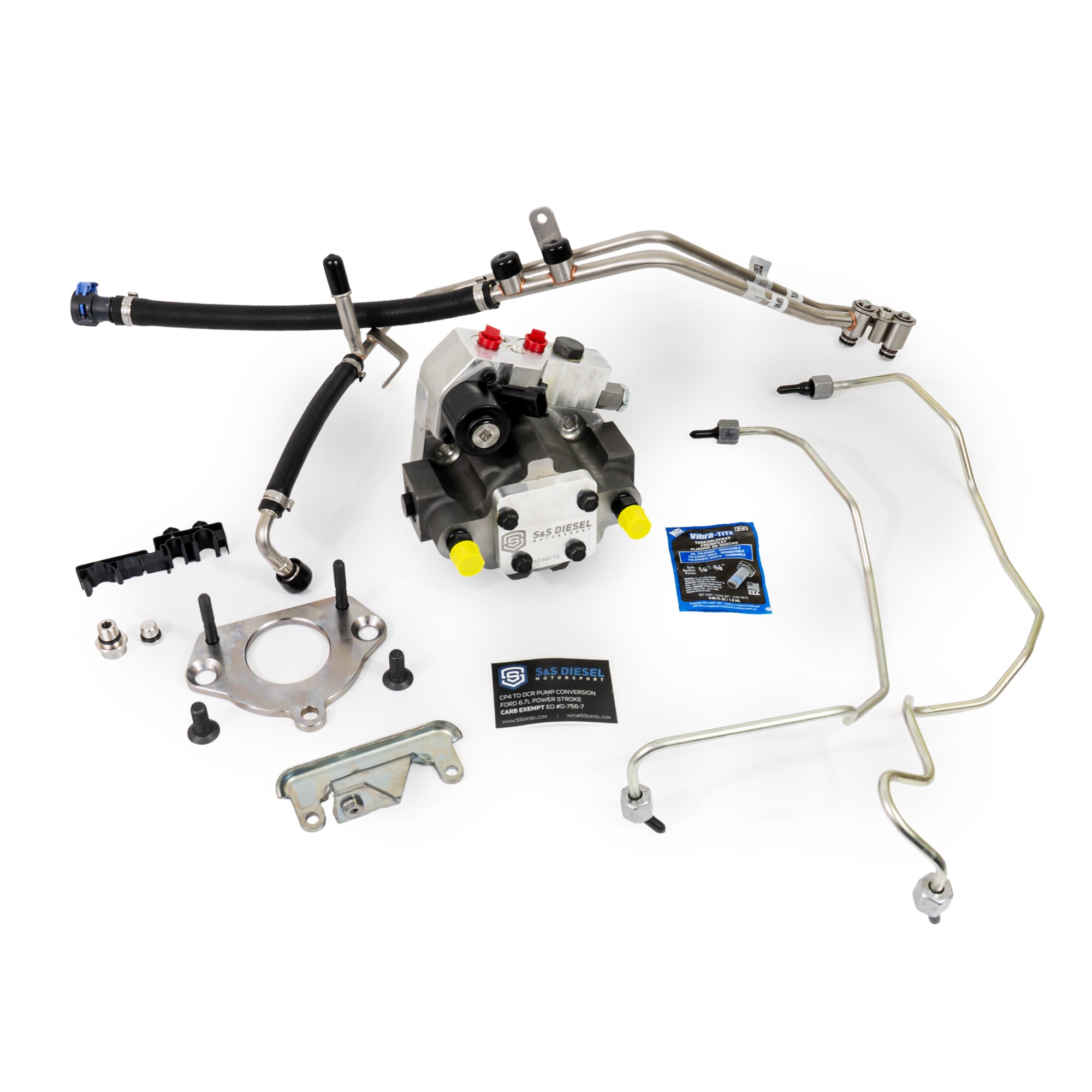 S&S Diesel Ford 6.7L Power Stroke CP4 to DCR Pump Conversion (2011-202 ...