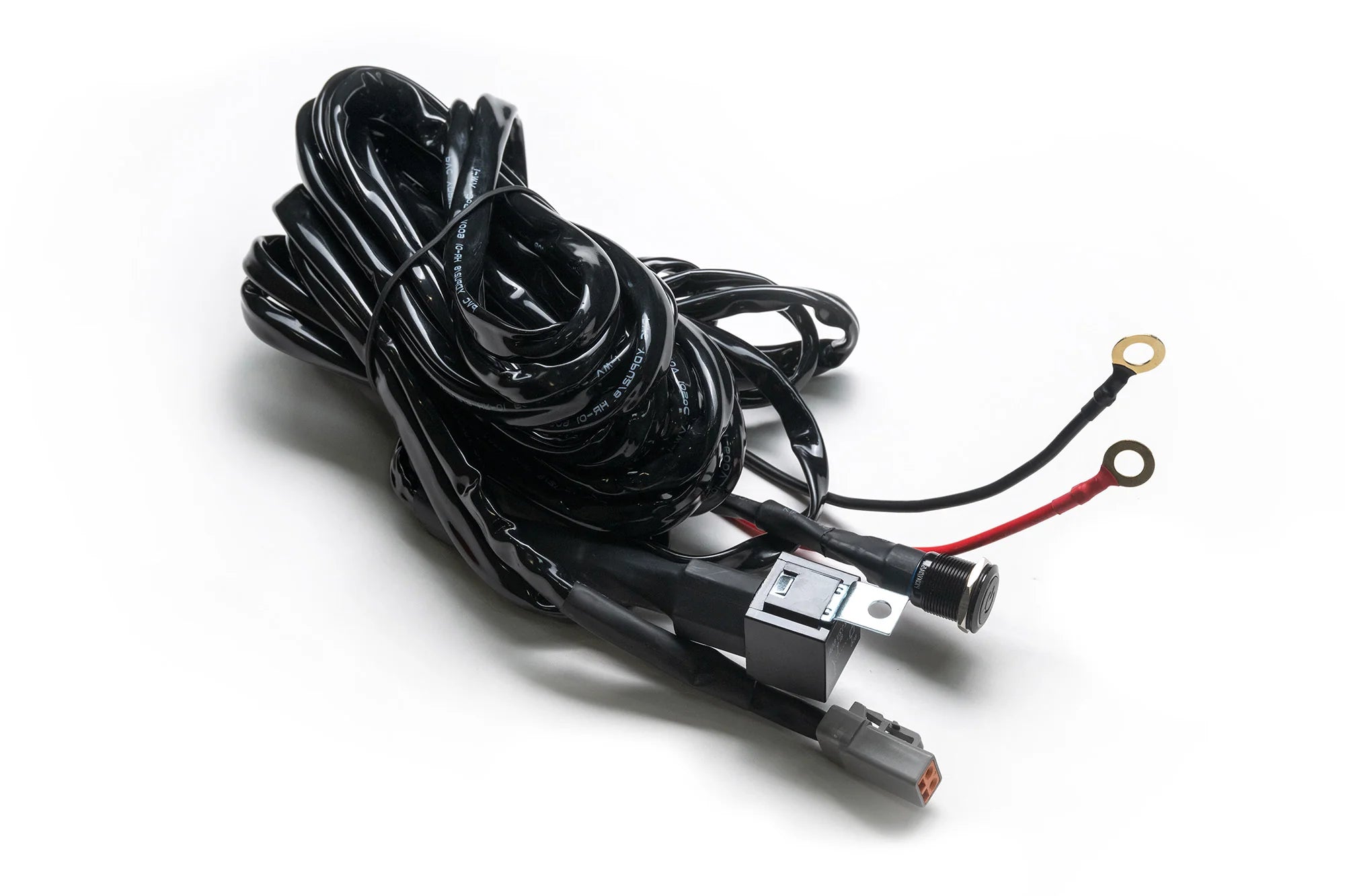 DV8 Offroad 60 AMP Universal Wire Harness w/ Switch & DTP Connector ...