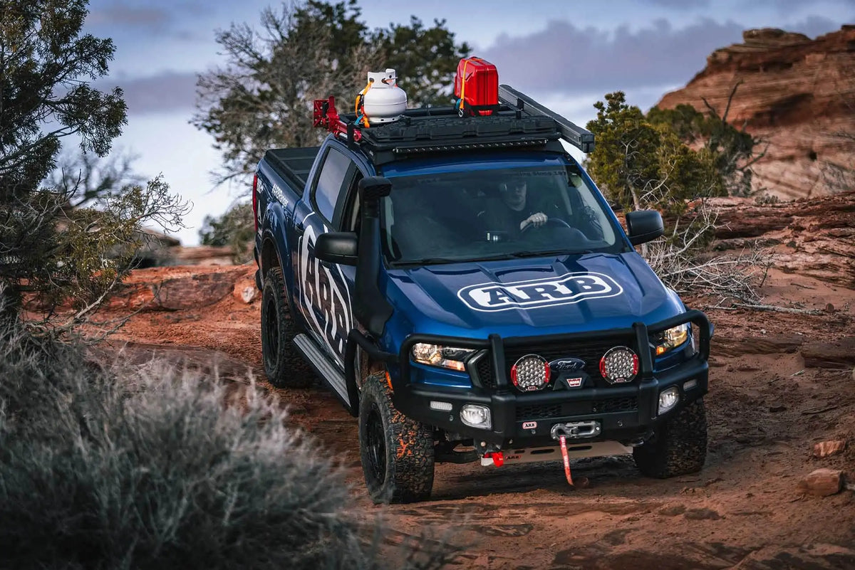 ARB Summit Bull Bar Bumper Kit Textured Black Integrit Ford Ranger 201 ...