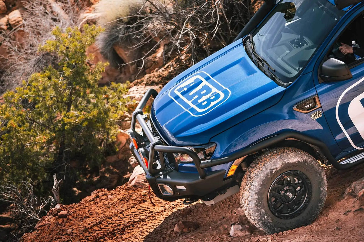 ARB Summit Bull Bar Bumper Kit Textured Black Integrit Ford Ranger 201 ...