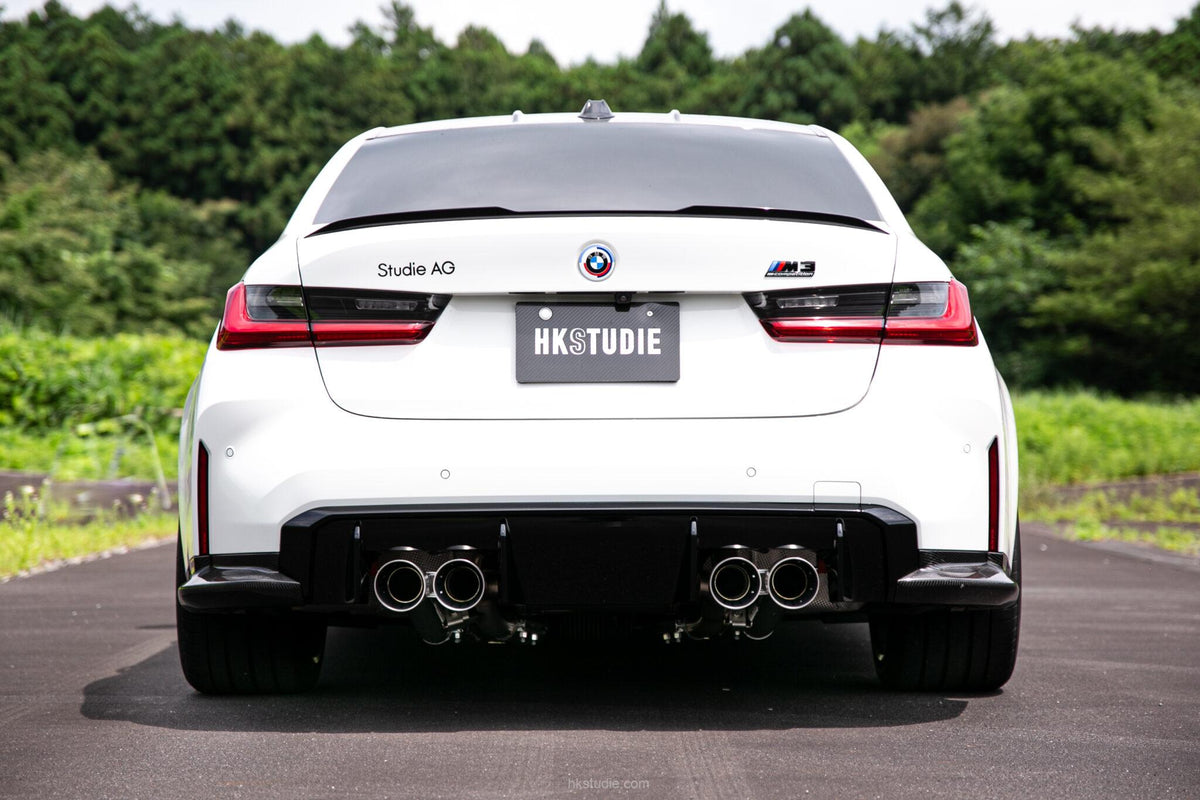 HKSTUDIE Catback Exhaust for BMW G80 M3 / G82 M4 Comp – GUMOTORSPORT
