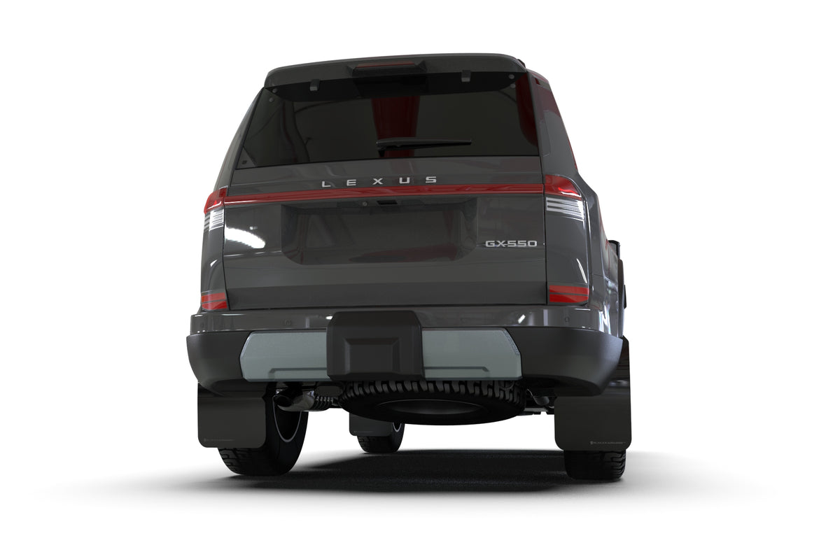 Rally Armor 2024+ Lexus GX550 Overtrail Black UR Mud Flap Metallic Bla ...