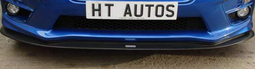 HT Autos V2 Curved Front Lip Spoiler Subaru WRX / STI 2015-2017 ...