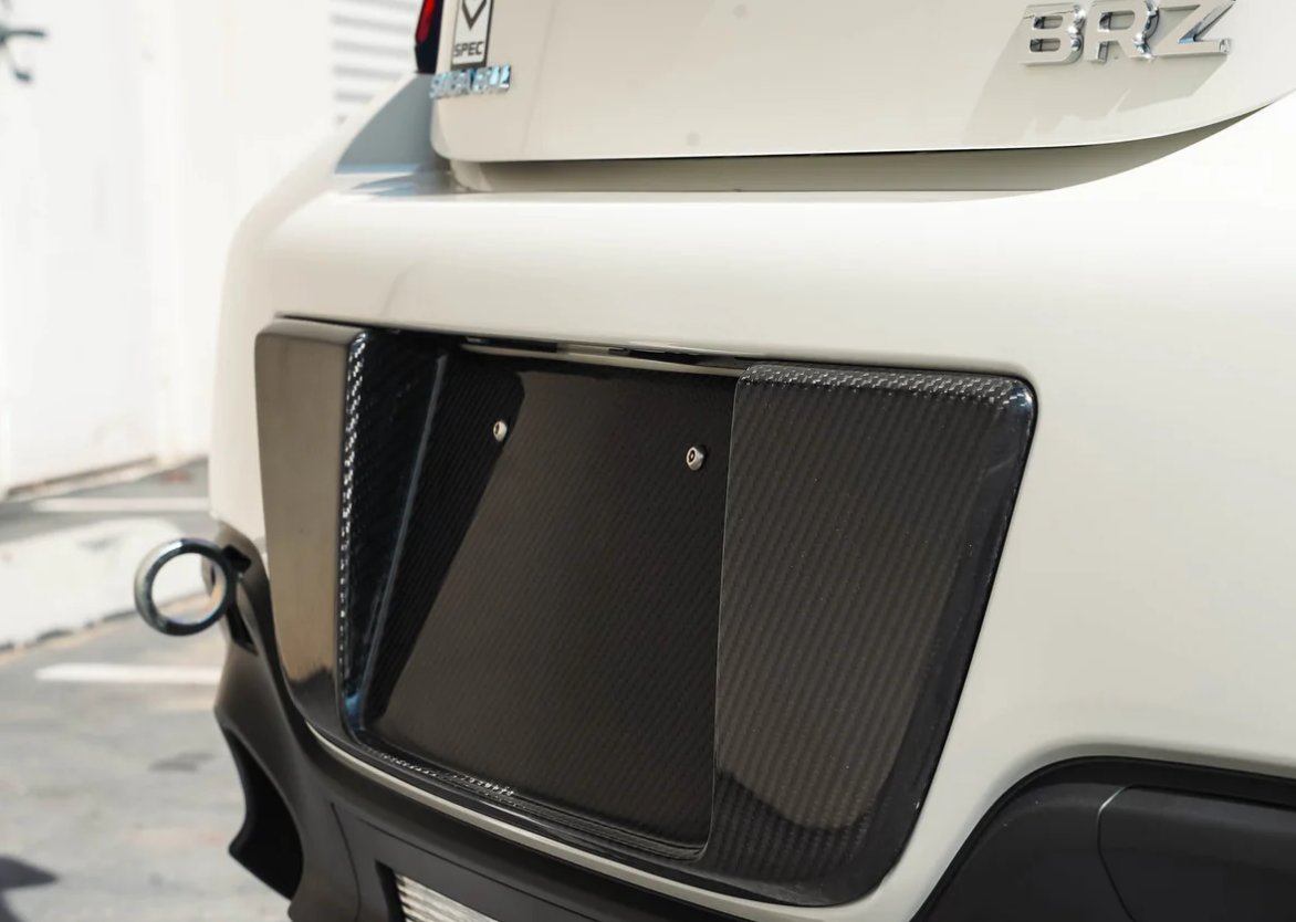 APR Toyota GR86/ Subaru BRZ Carbon Fiber License Plate Frame 2022 ...