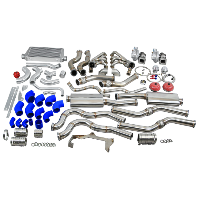 CXRacing Turbo Kit With Catback For 67-69 Chevrolet Camaro with LS1 En ...