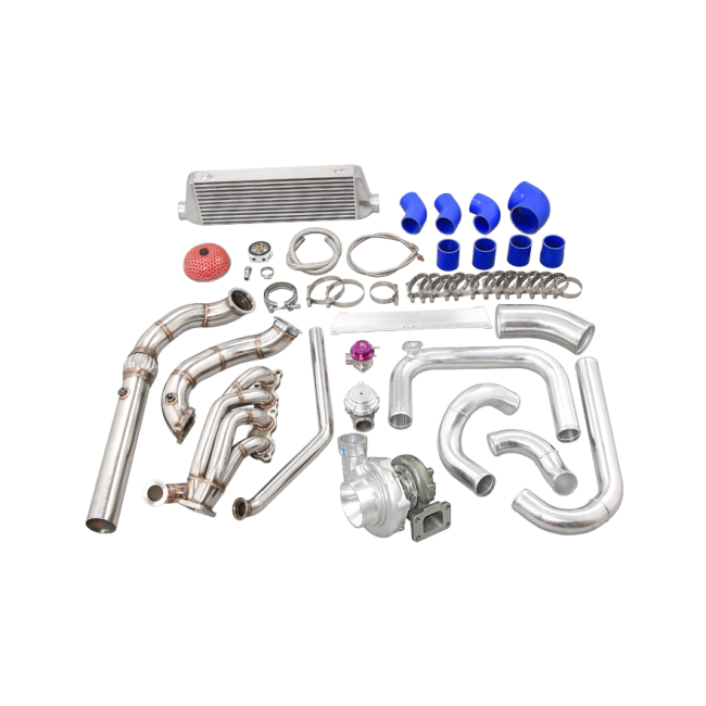 CX Racing Turbo Kit With Intercooler For 92 - 95 Honda Civic EG K20 En ...