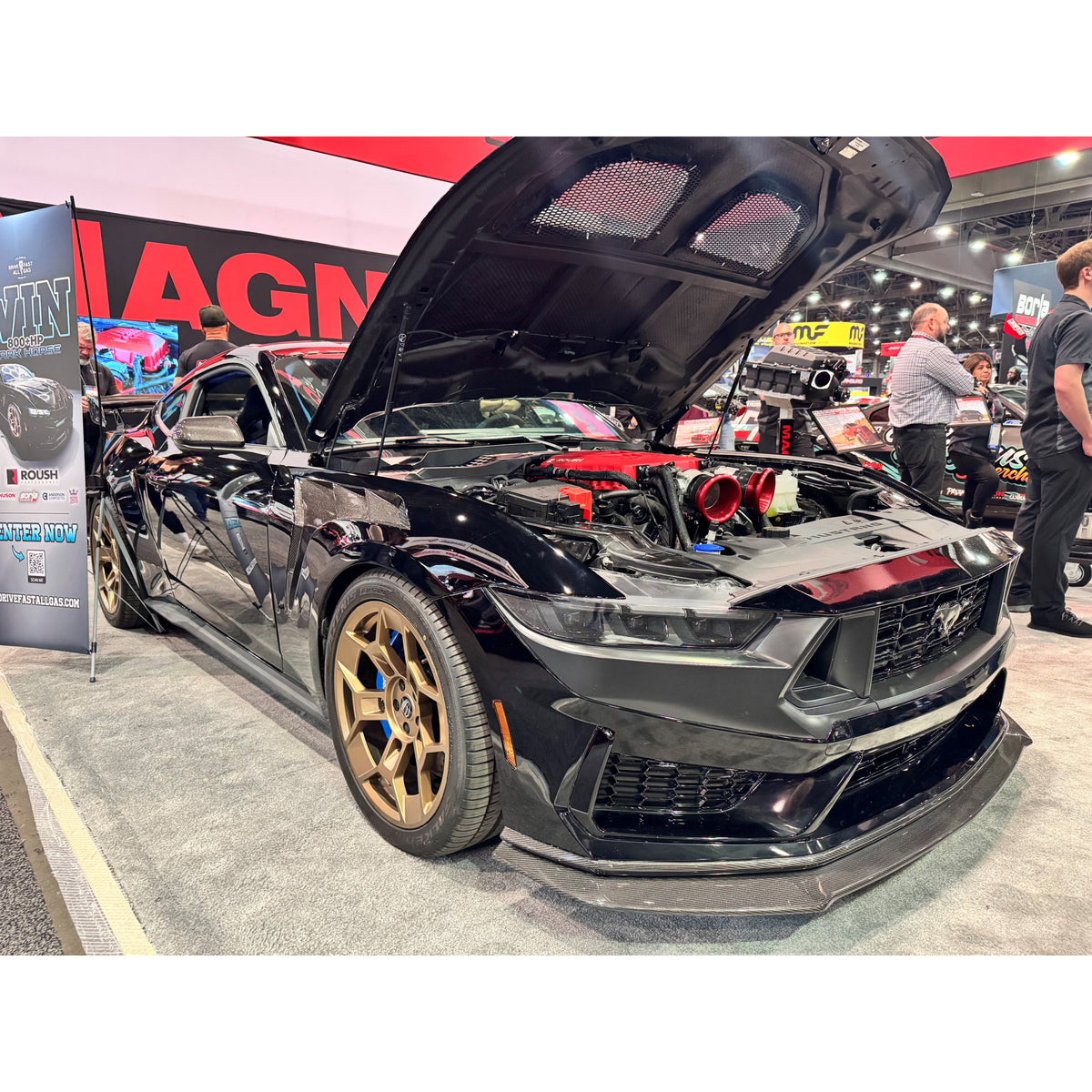 Anderson Composites 2024 + Ford Mustang Type-GTD Carbon Fiber Fenders ...