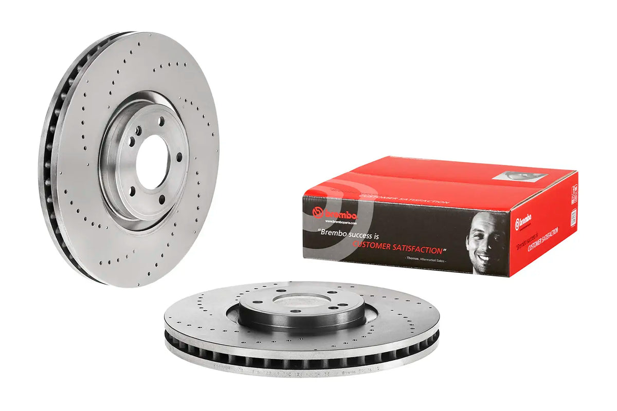 Brembo OE 2019 - 2022 Mercedes-Benz G63 AMG Friction Brake Disc ...