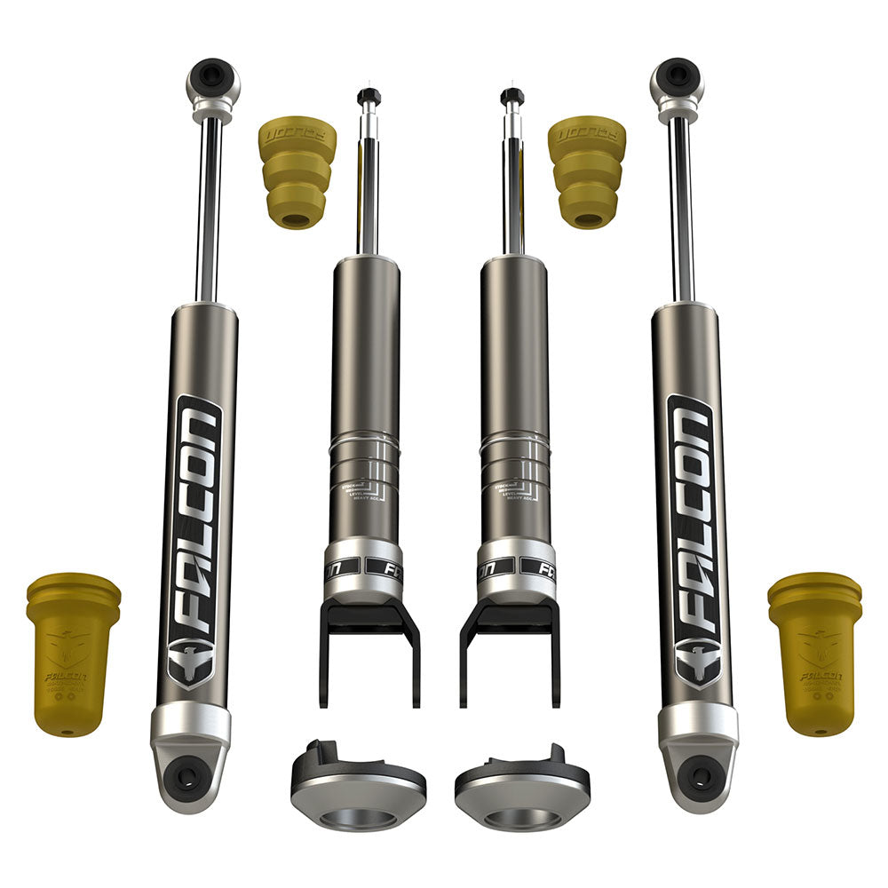 Falcon Shocks - 2014- 2018 Chevy/GMC Silverado Sierra 1500: Falcon 2.2 ...