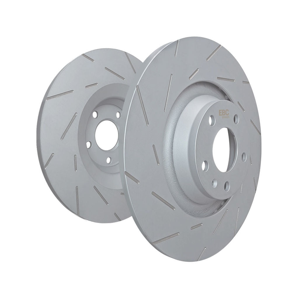 EBC 2017 - 2021 Honda Civic Type-R (FK-8) USR Slotted Rear Rotors ...