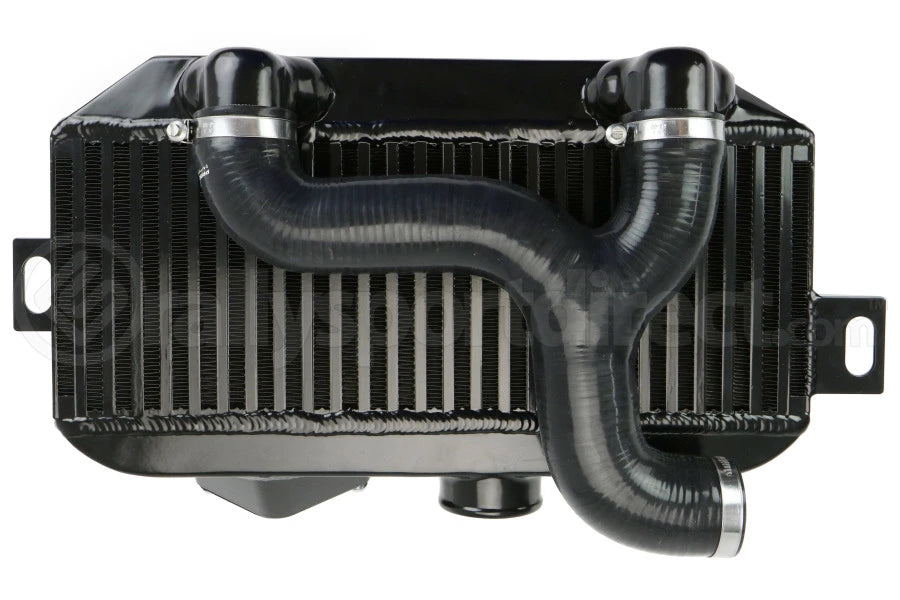 Process West Top Mount Intercooler w/ JDM Shroud Kit Black - Subaru Fo ...