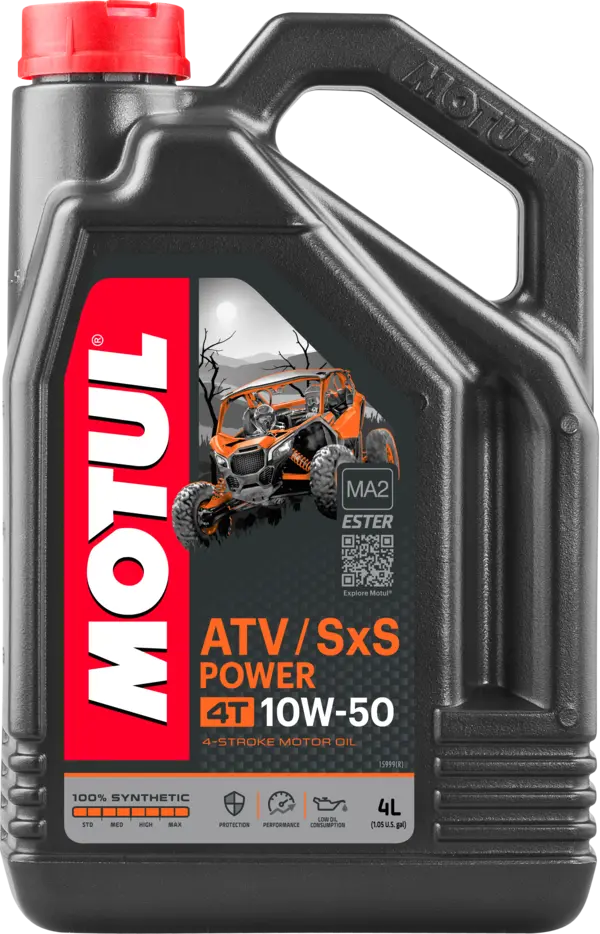 Motul 4L ATV-SXS POWER 4-Stroke Engine Oil 10W50 4T – GUMOTORSPORT