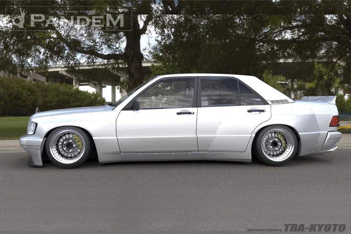 GReddy Pandem Mercedes 190E Rocket Bunny Full Wide-Body Aero Kit - Spe ...