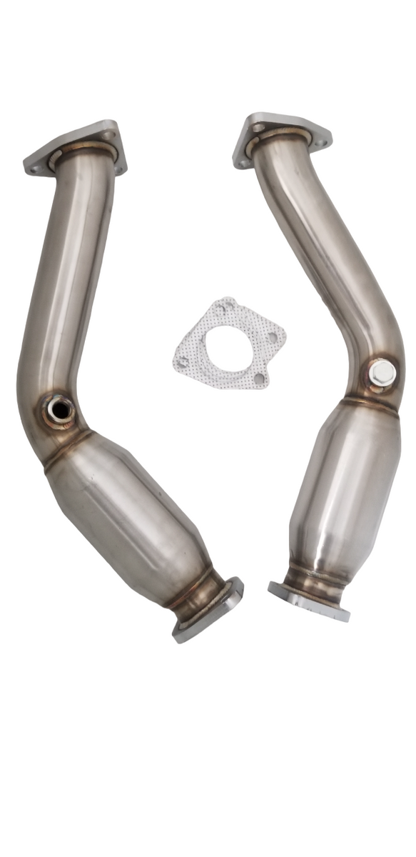 Gumotorsport Nissan 350Z Resonated Catless Downpipe Test Pipe VQ35DE ...
