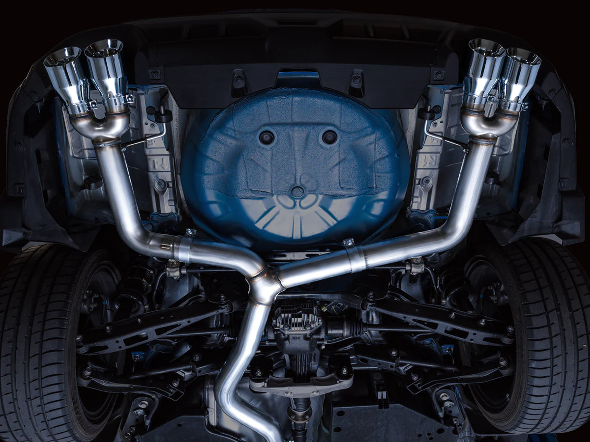 AWE Tuning 2022+ VB Subaru WRX Track Edition Exhaust - Chrome Silver T ...