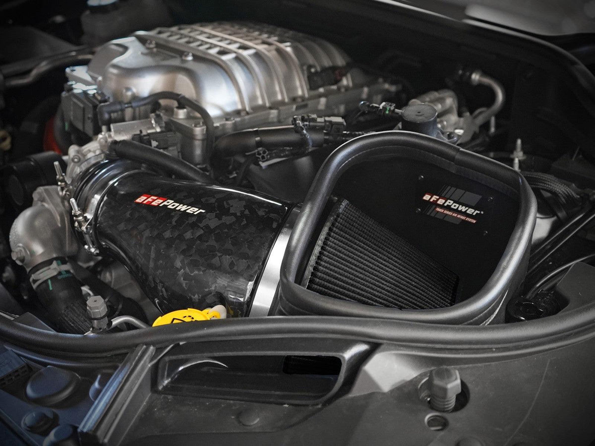 aFe 2021 + Dodge Durango SRT Hellcat Track Series Carbon Fiber Cold Ai ...