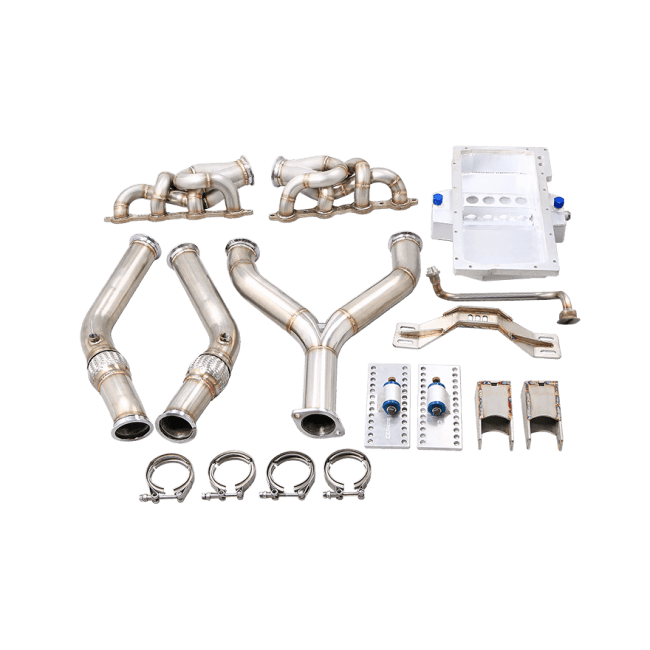 CXRacing LS1 Engine T56 Trans Mount Oil Pan Headers Kit LEXUS SC300 LS ...