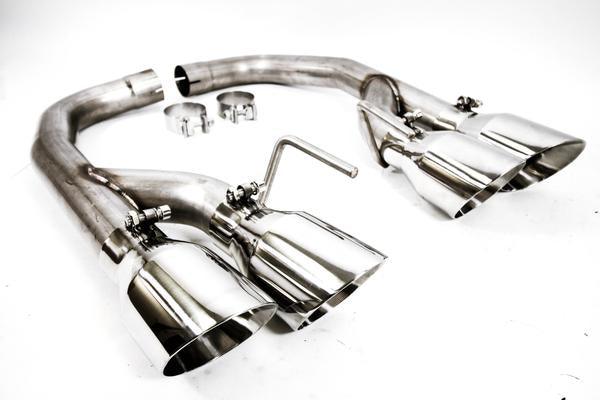 PLM 2.5" Dual Axle Back Exhaust Pipe Kit Mustang 2018 - 2020 V8 GT ...