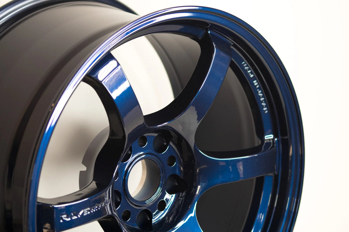 Gram Lights 57DR 18x9.5 +38 5x100 Eternal Blue Pearl Wheel – GUMOTORSPORT