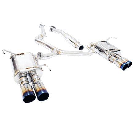 MXP SP Cat Back Exhaust Stainless Steel Burnt Tips - Subaru WRX / STI ...