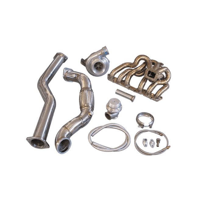 CX Racing GT35 T4 Turbo Kit Manifold Downpipe for 98-05 Lexus IS300 2J ...