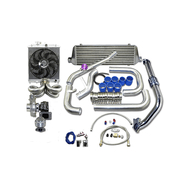 CXracing Turbo Kit for 1988 - 2000 Honda Civic with B16 , B18 ...