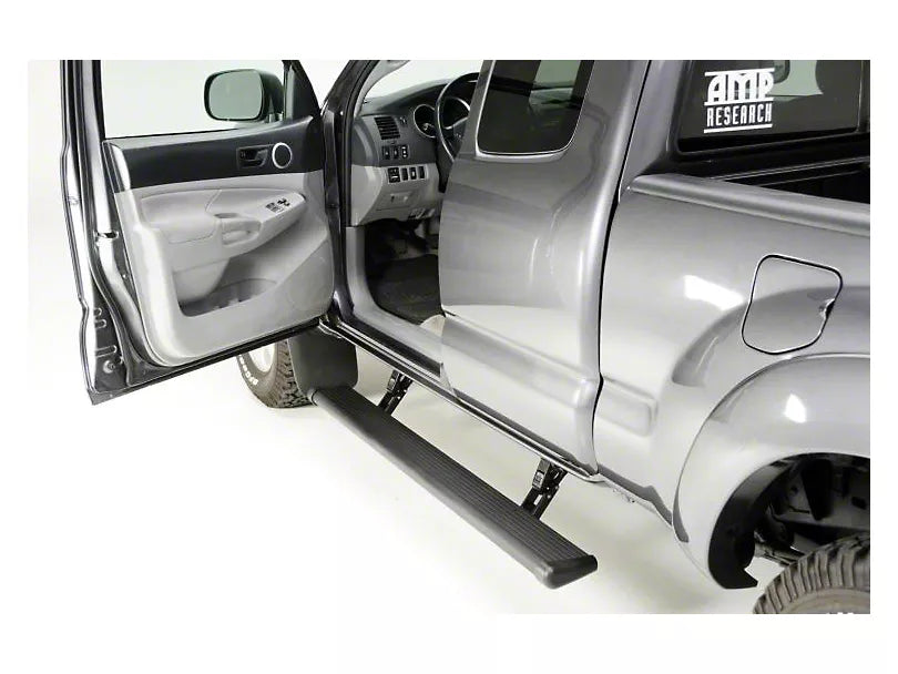 AMP Research 2005-2015 Toyota Tacoma Double Cab PowerStep - Black ...