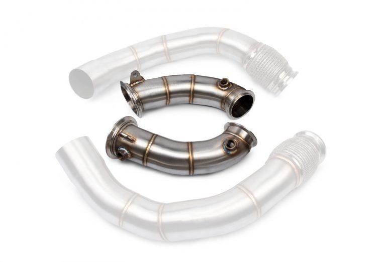 VRSF Stainless Steel Race Downpipes for 2018 – 2021 BMW M5 & M8 F90 F9 ...