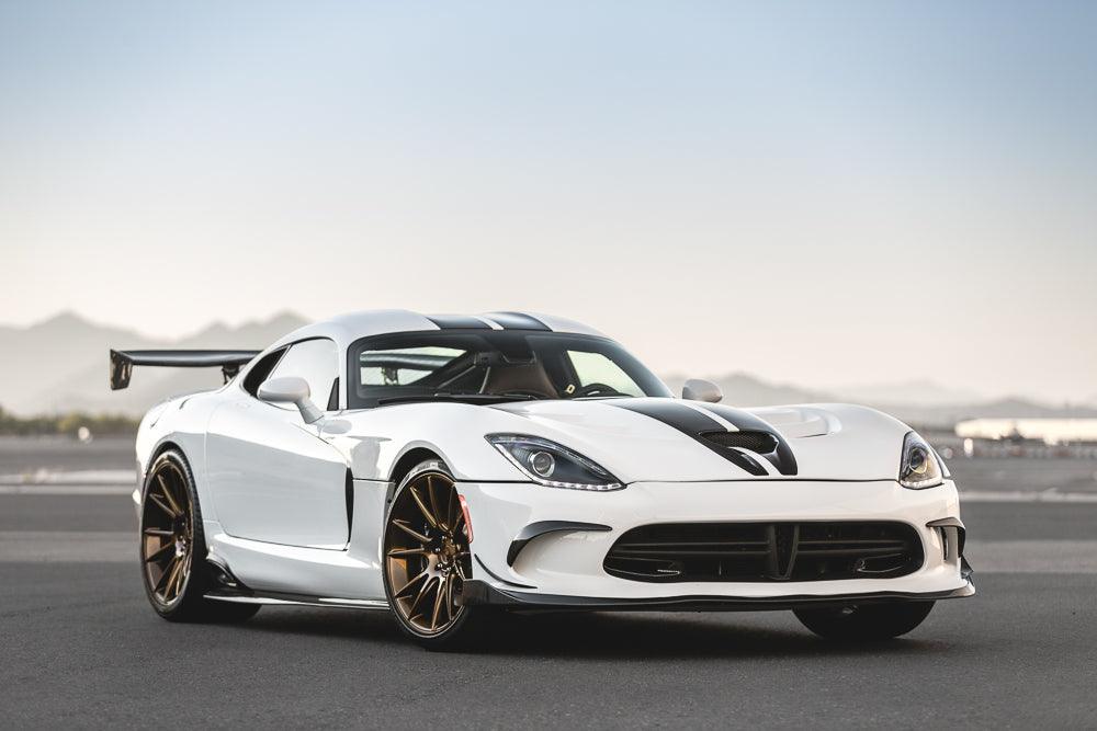 VR Aero Carbon Fiber Front Lip Spoiler SRT Viper 2013-2017 – GUMOTORSPORT