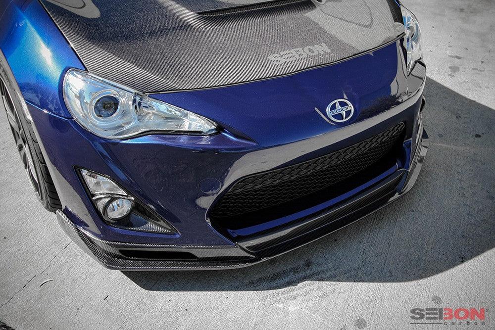 Seibon 2013 - 2016 FRS KC Style Carbon FIber Front Lip – GUMOTORSPORT