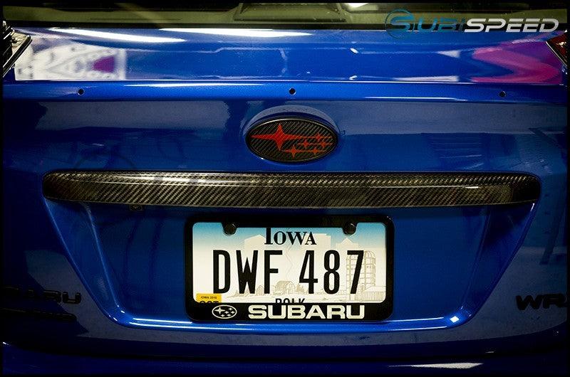 OLM S-Line Dry Carbon Fiber Trunk Finish - Subaru WRX / STI 2015 ...