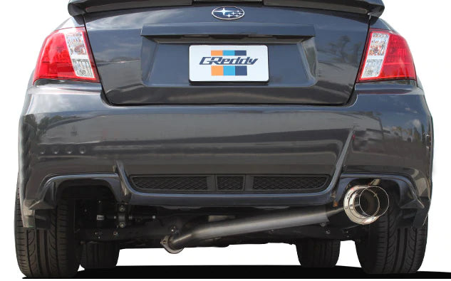 GReddy Revolution RS Cat Back Exhaust System - Subaru WRX/STI Sedan 20 ...