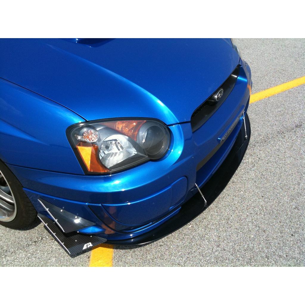 APR Carbon Fiber Front Wind Splitter - Subaru WRX/STi 2004-2005 ...