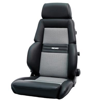 Recaro Expert M Seat - Black Leather/Pepita – GUMOTORSPORT