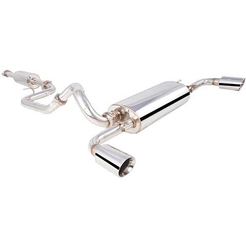X-Force Stainless Steel 2.5" Cat-Back Exhaust System | 2010-2013 Mazda ...